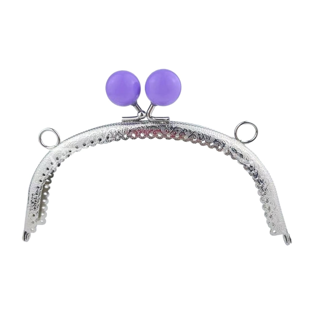 Fashionable Purse Frame Bag Stylish Metal Handle Bag Sewing Craft Bag ...