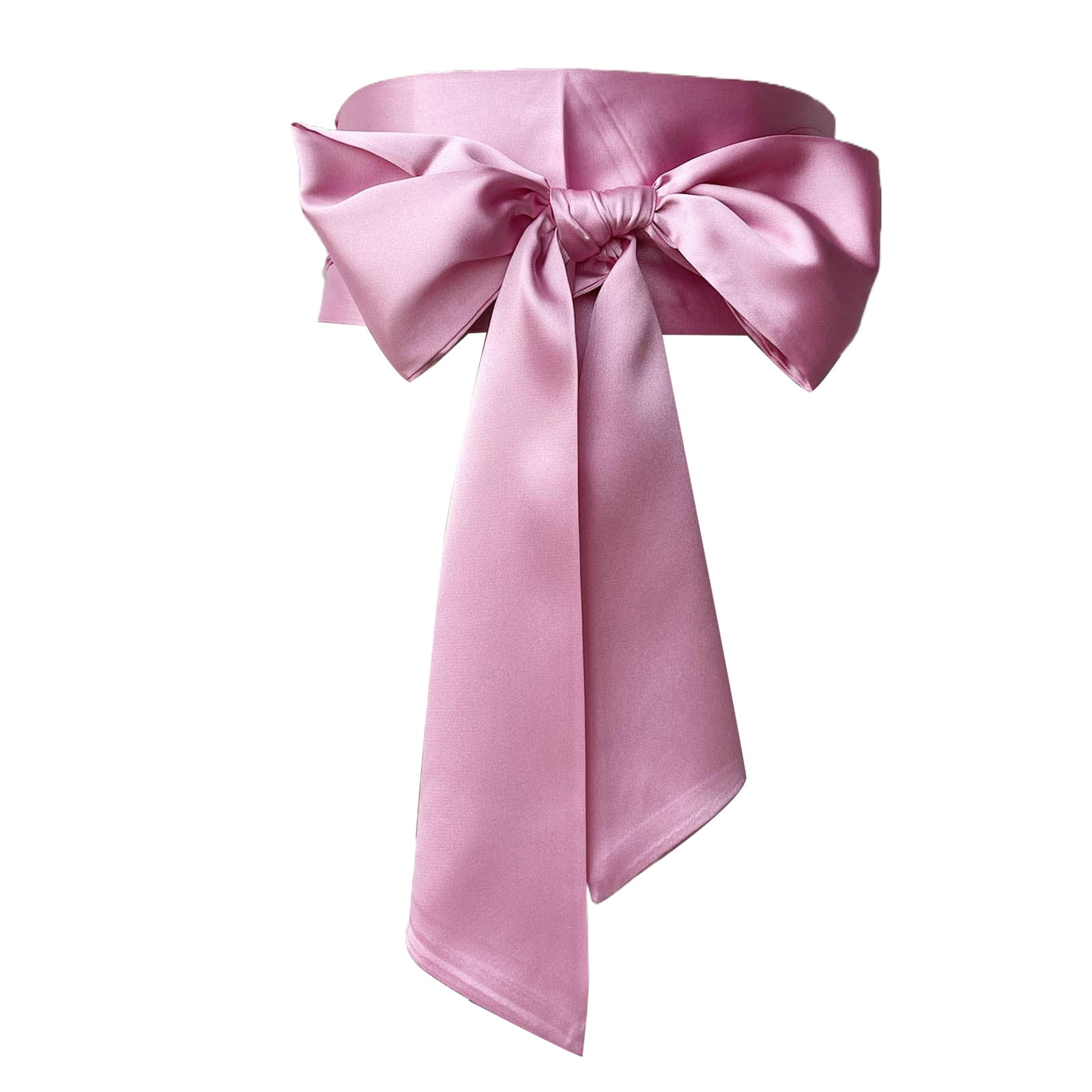 Fashionable Ribbon Dress Belt Wide Girdle Decorative Long Sash ...