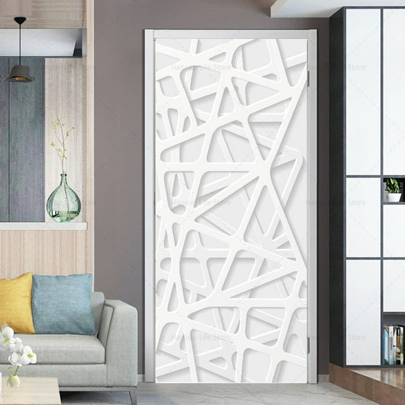 Fashionable Self Adhesive PVC Door Sticker with 3D Visual Effect ...
