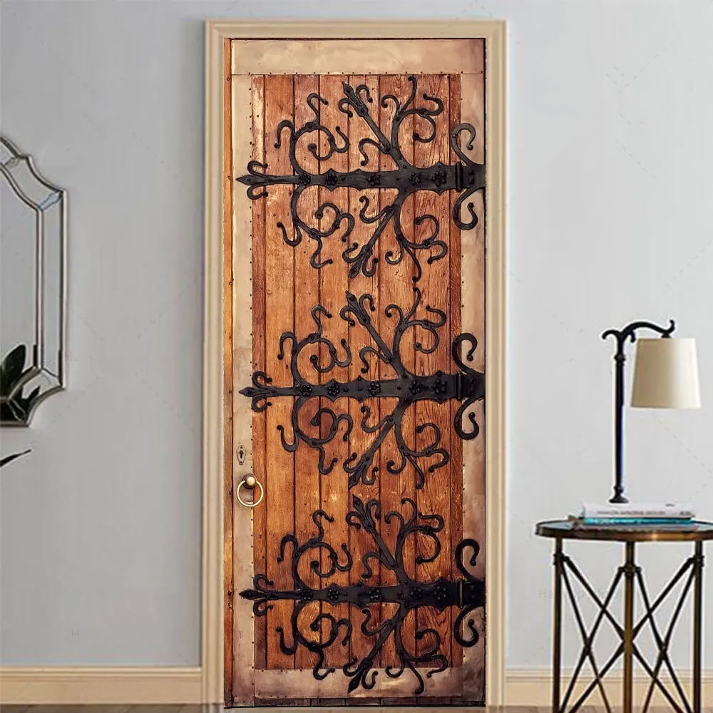 Fashionable Self Adhesive PVC Door Sticker with D Visual Effect ...