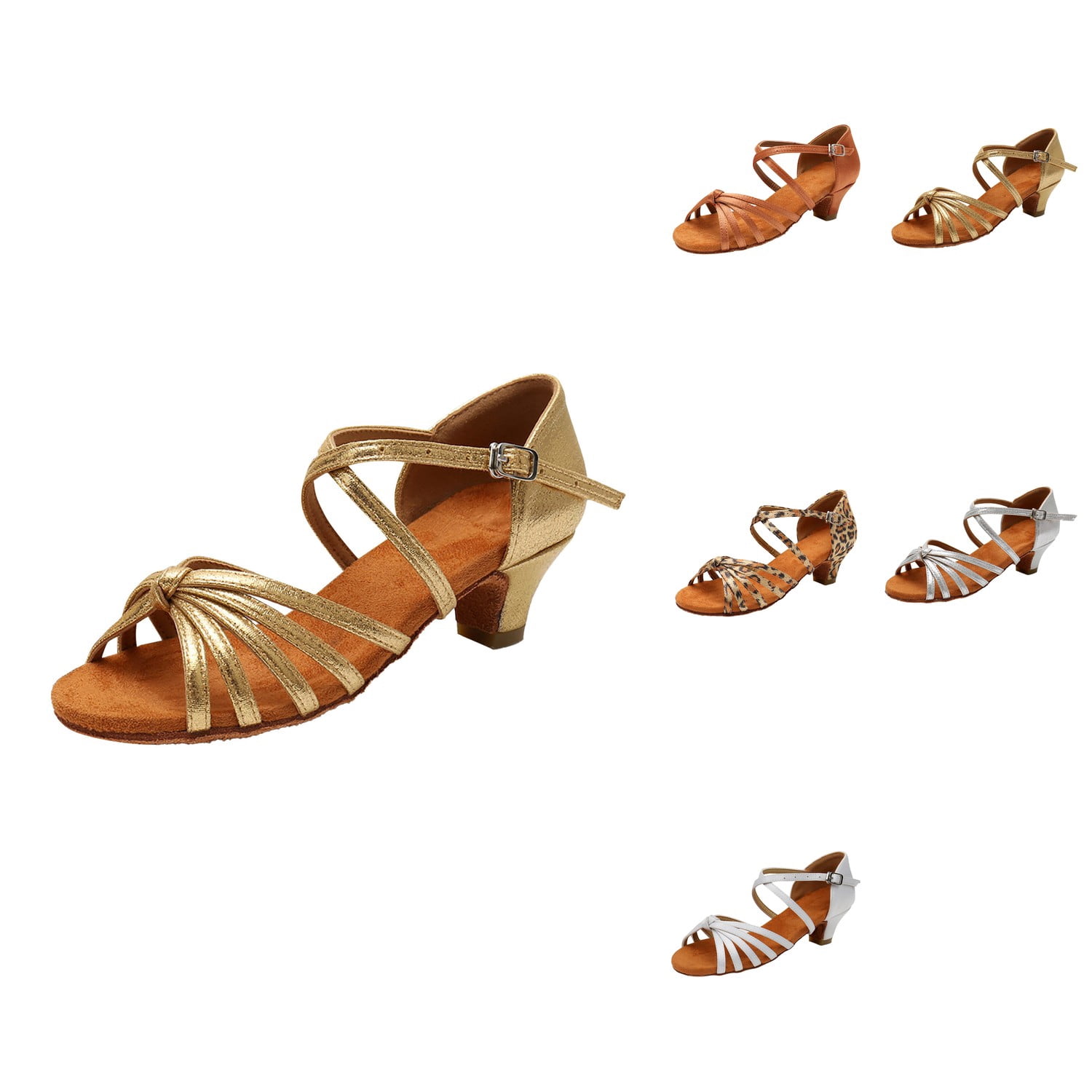 Fashionable Soft Sole Comfortable Latin Dance Shoes for Children, Kids ...