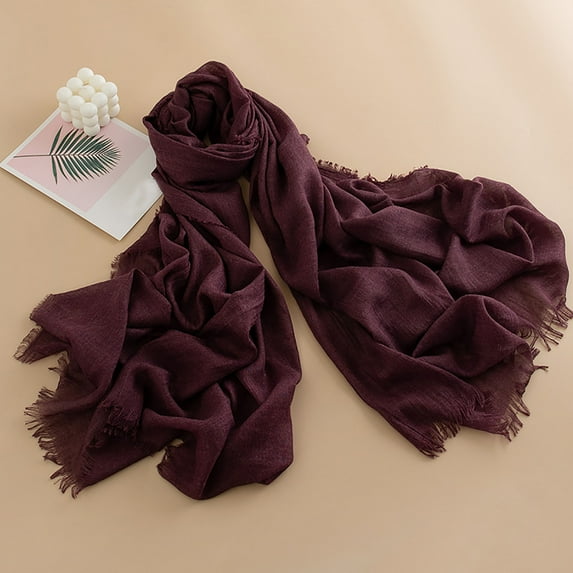 Fashionable Women's Scarf under $5! Yrmaups Women's Lightweight Scarf ...