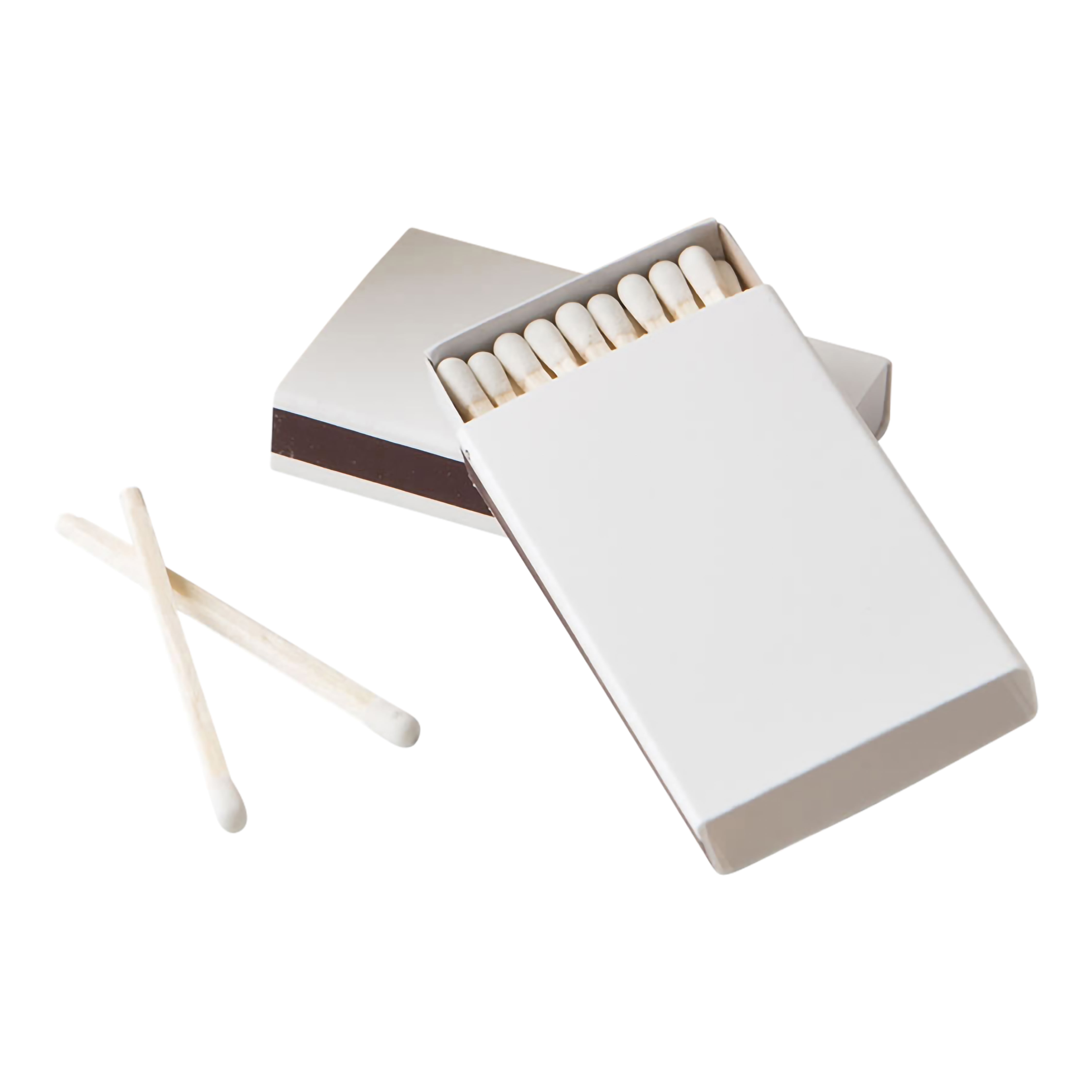 Perfectly Plain Collection Bulk Pack of 150 White Box Matches with ...