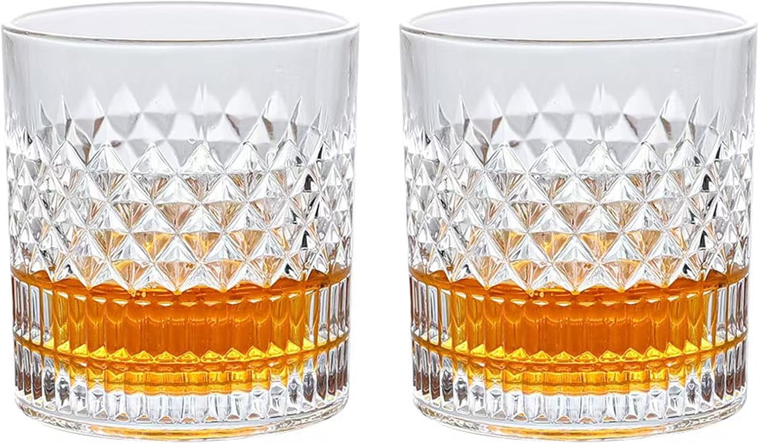 Fashioned Whiskey Glasses with Luxury Box - Classic Vintage Style ...