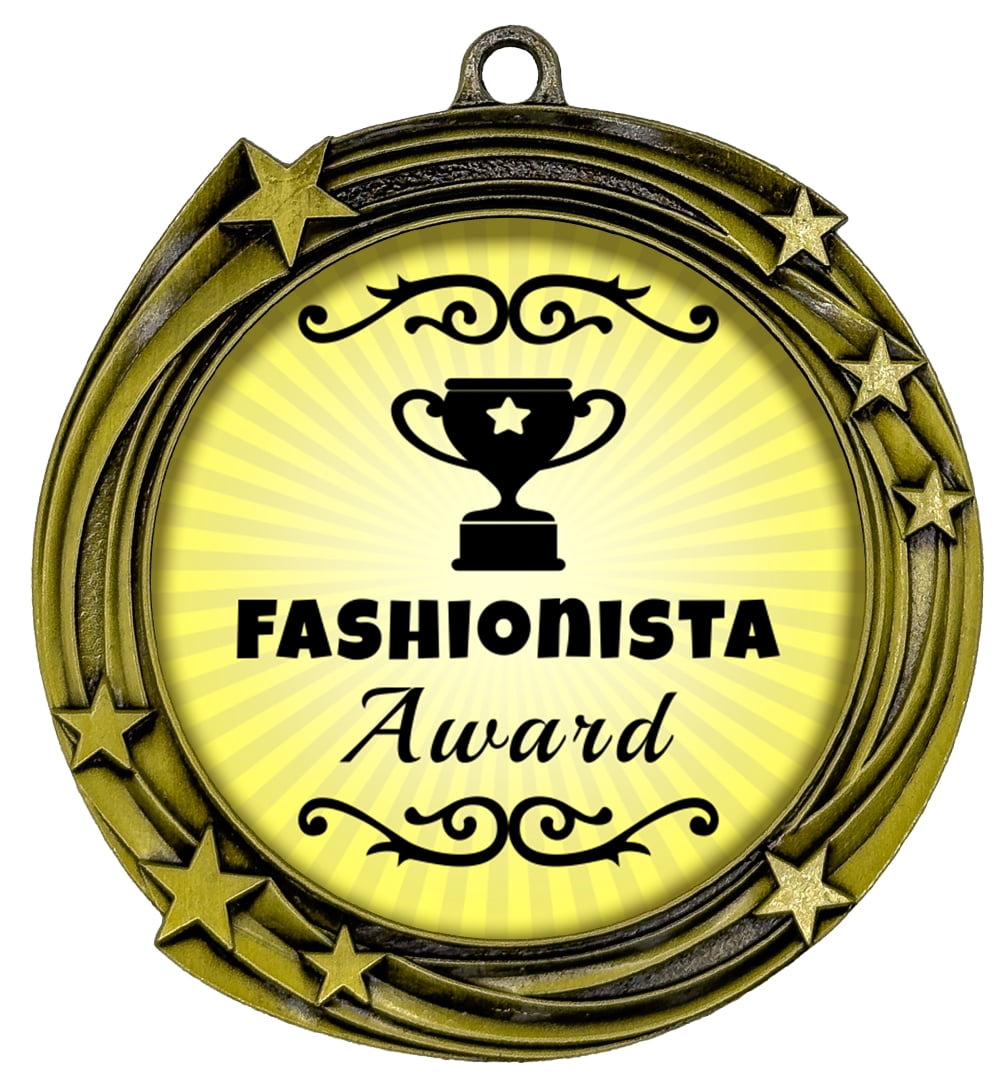 Fashionista Award Stars Design Medal | Celebration and Appreciation ...