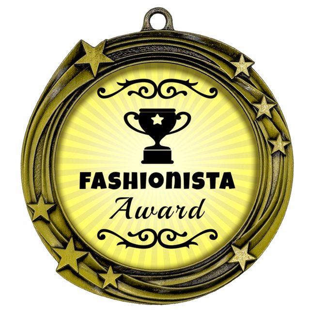 Fashionista Award Stars Design Medal | Celebration and Appreciation ...