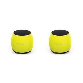 Fashionit U Speakers Mini Bluetooth Computer Speaker 2-Pack Bundle with ...