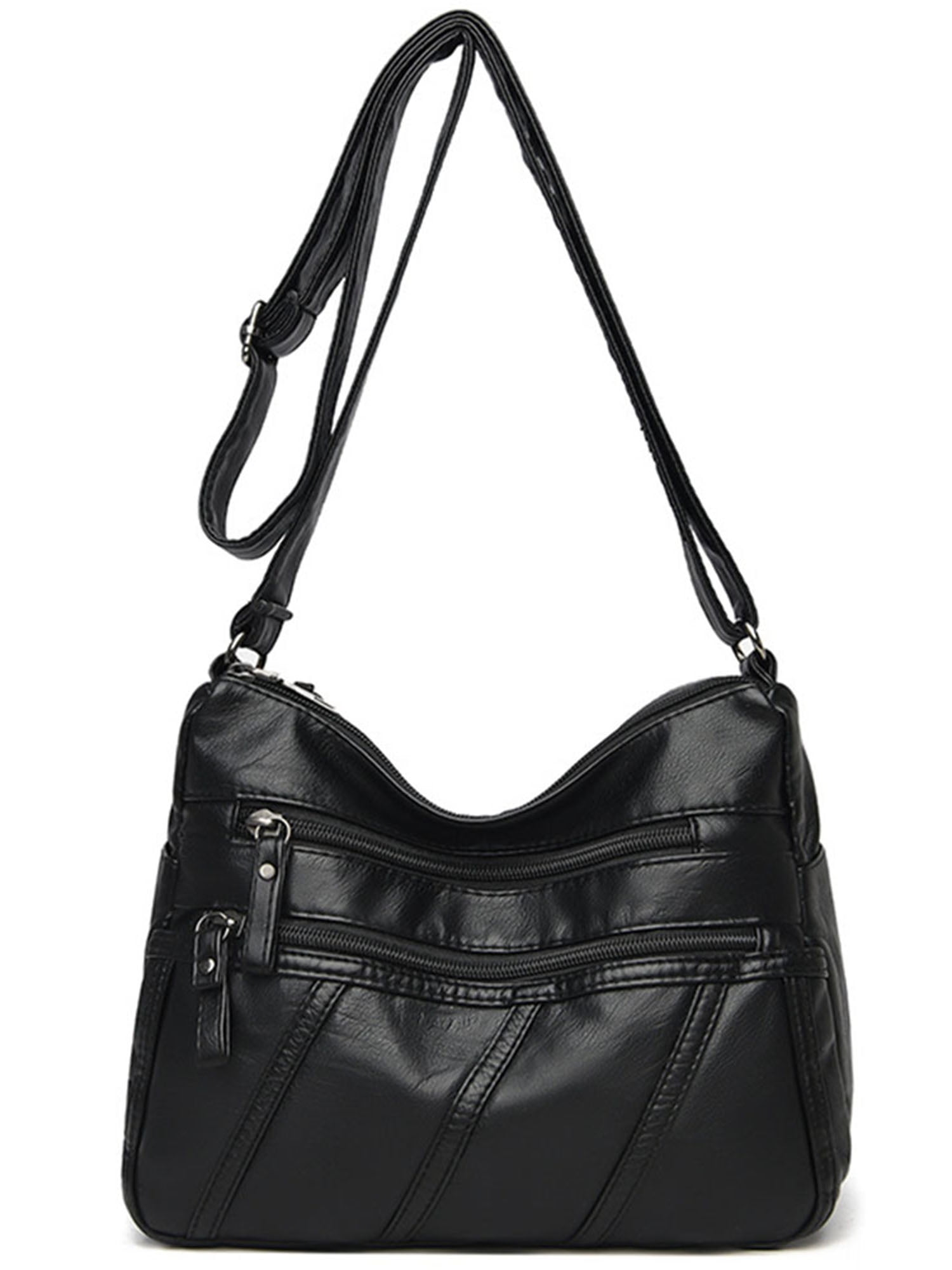 Fashnice Women Ladies Hobo Handbag Multi Pocket Retro Crossbody Bags ...