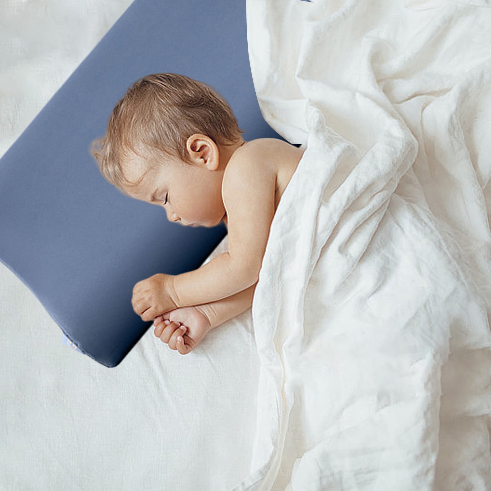 Fasiaou 1 Counts Waterproof Pillowcase Emulsion Memory Foam Pillow ...