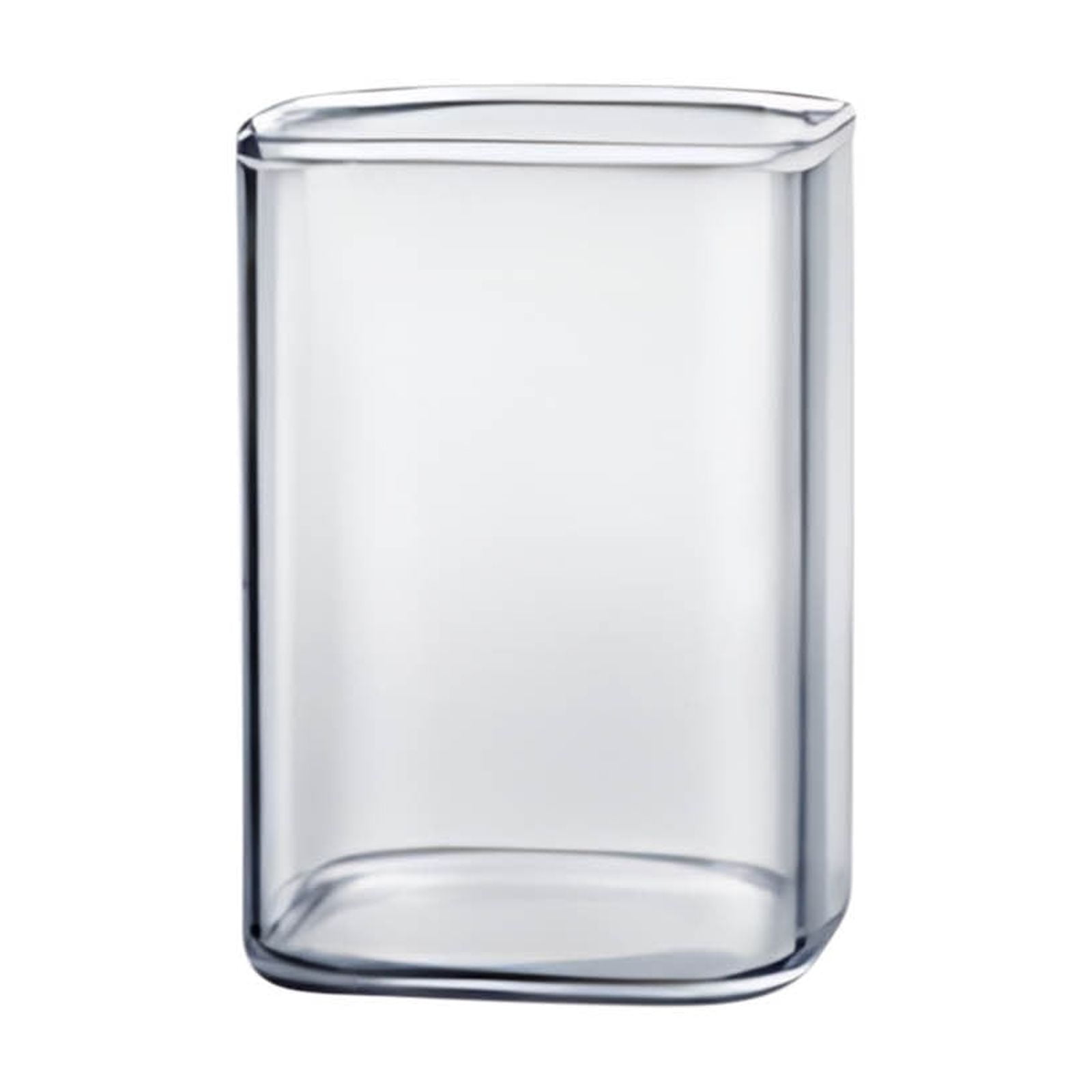 Fasiaou 1 Pack Square Drinking Glasses Cocktail Glass Cups Clear Tall ...