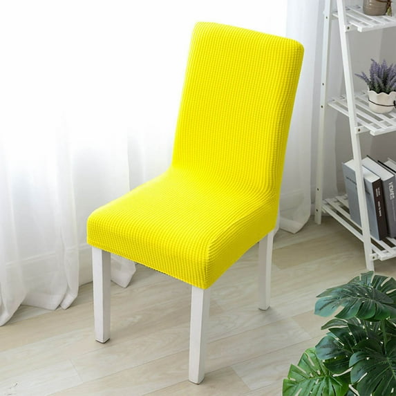 Fasiaou 3 Counts Elastic Stretch Chair Covers Spandex Dining Room ...