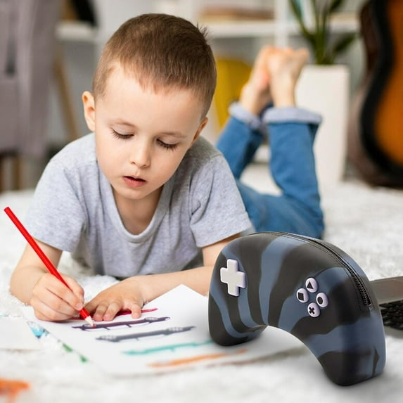 Fasiaou 4 Counts Game Console Pencil Case Large Capacity Waterproof ...