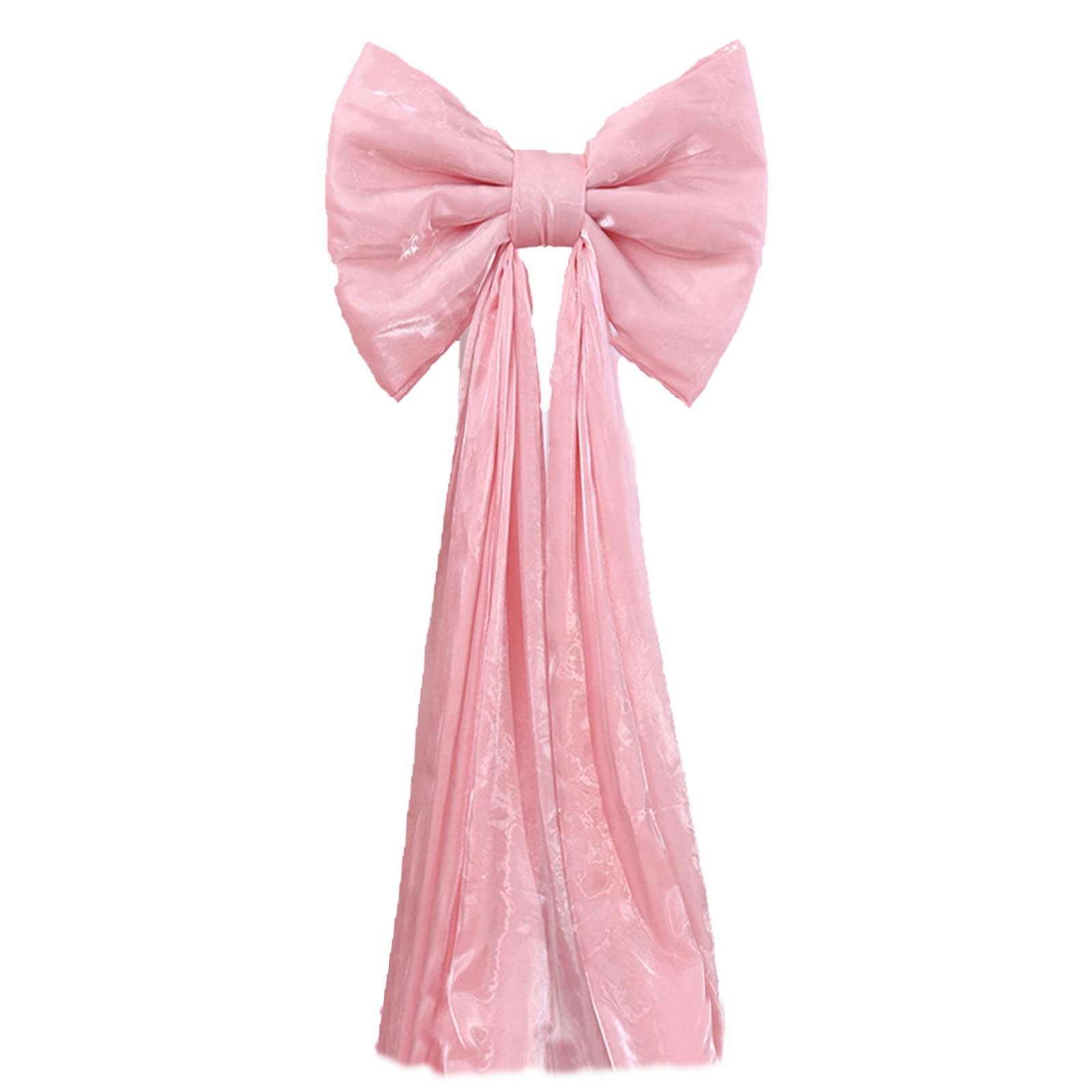 Fasiaou Bow Decoration, Big Bow for Backdrop with Back Ribbon, Satin ...