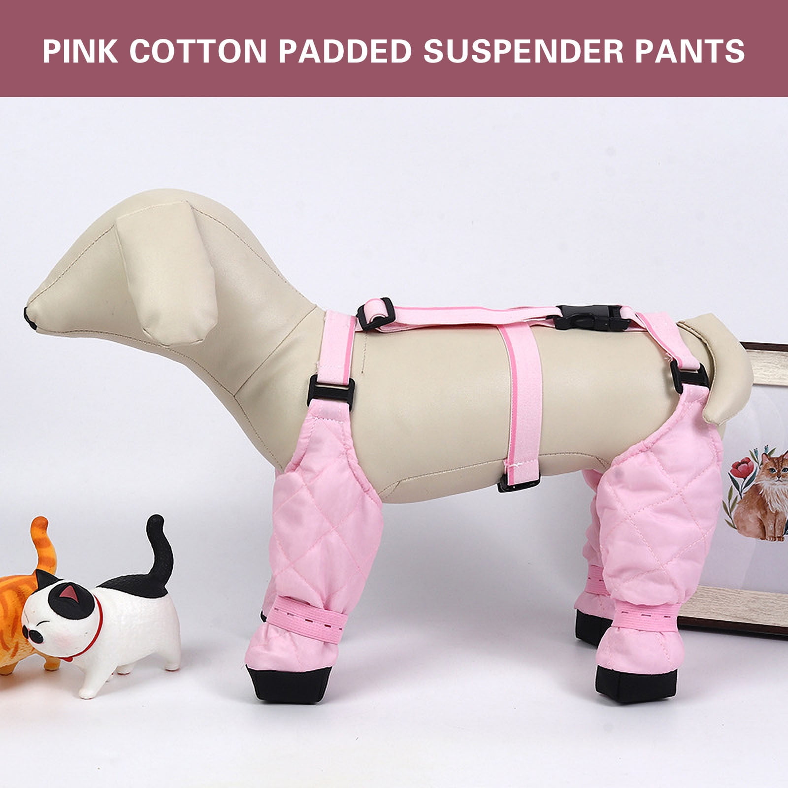 Fasiaou Dog Paw Boot Leggings Suspender Boots For Dogs Leggings Dog ...