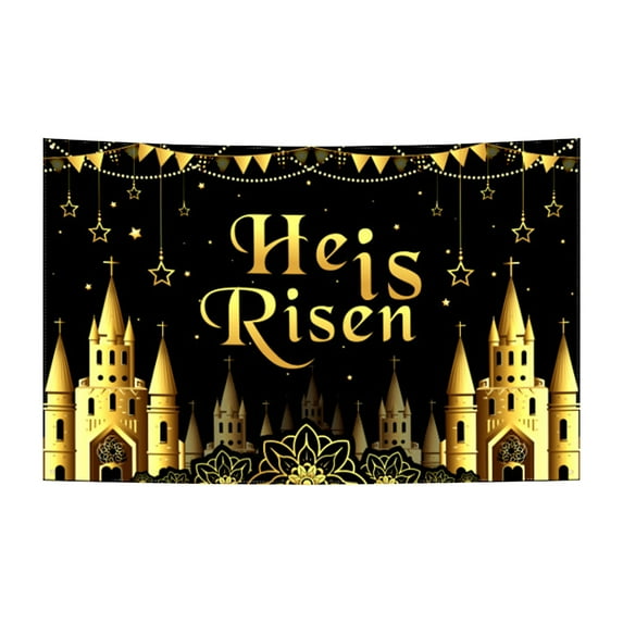 Fasiaou Easter Garage Door Decoration Happy Easter Garage Door Banner ...