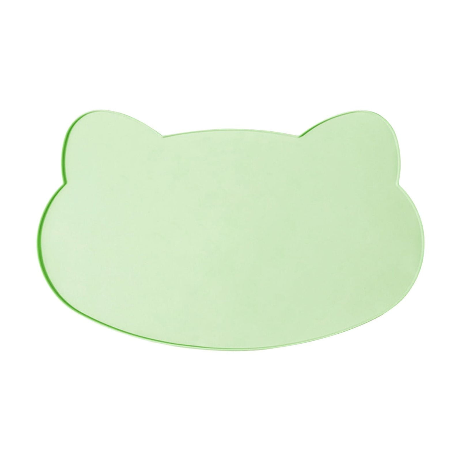 Fasiaou Extra Thick Waterproof Silicone Mat with Raised Edge, BPA Free ...