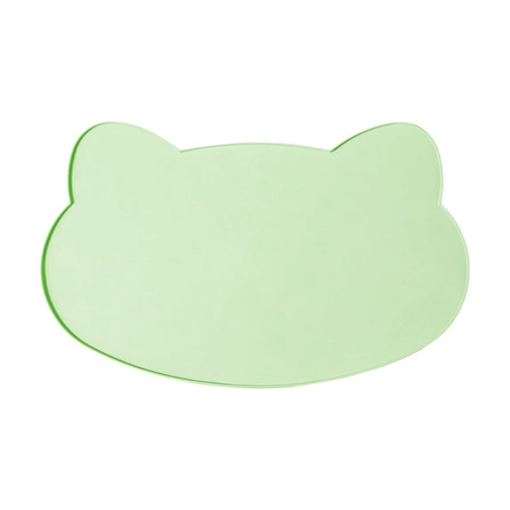 Fasiaou Extra Thick Waterproof Silicone Mat with Raised Edge, BPA Free ...