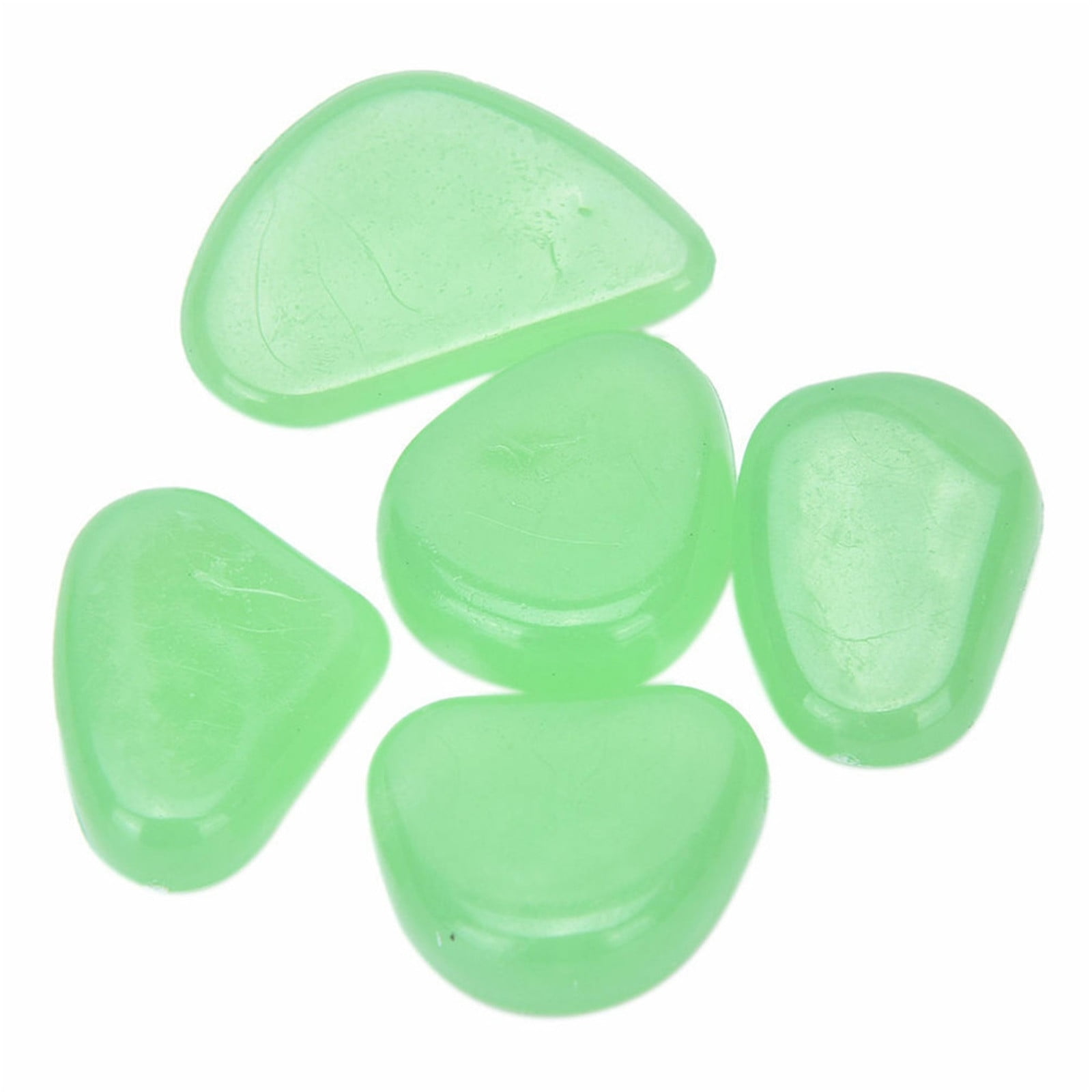 Fasiaou Glow in the Dark Rocks Decorative Stones for Walkways Gardens ...