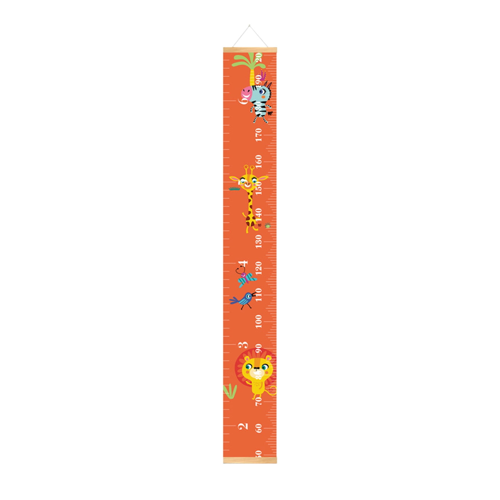 Fasiaou Kids Growth Chart For Wall - 60"x7.9" Premium Canvas Removable ...