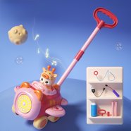 Pumpkin Carriage Bubble Machine - Outdoor Toy for Toddlers 1-4 Years ...