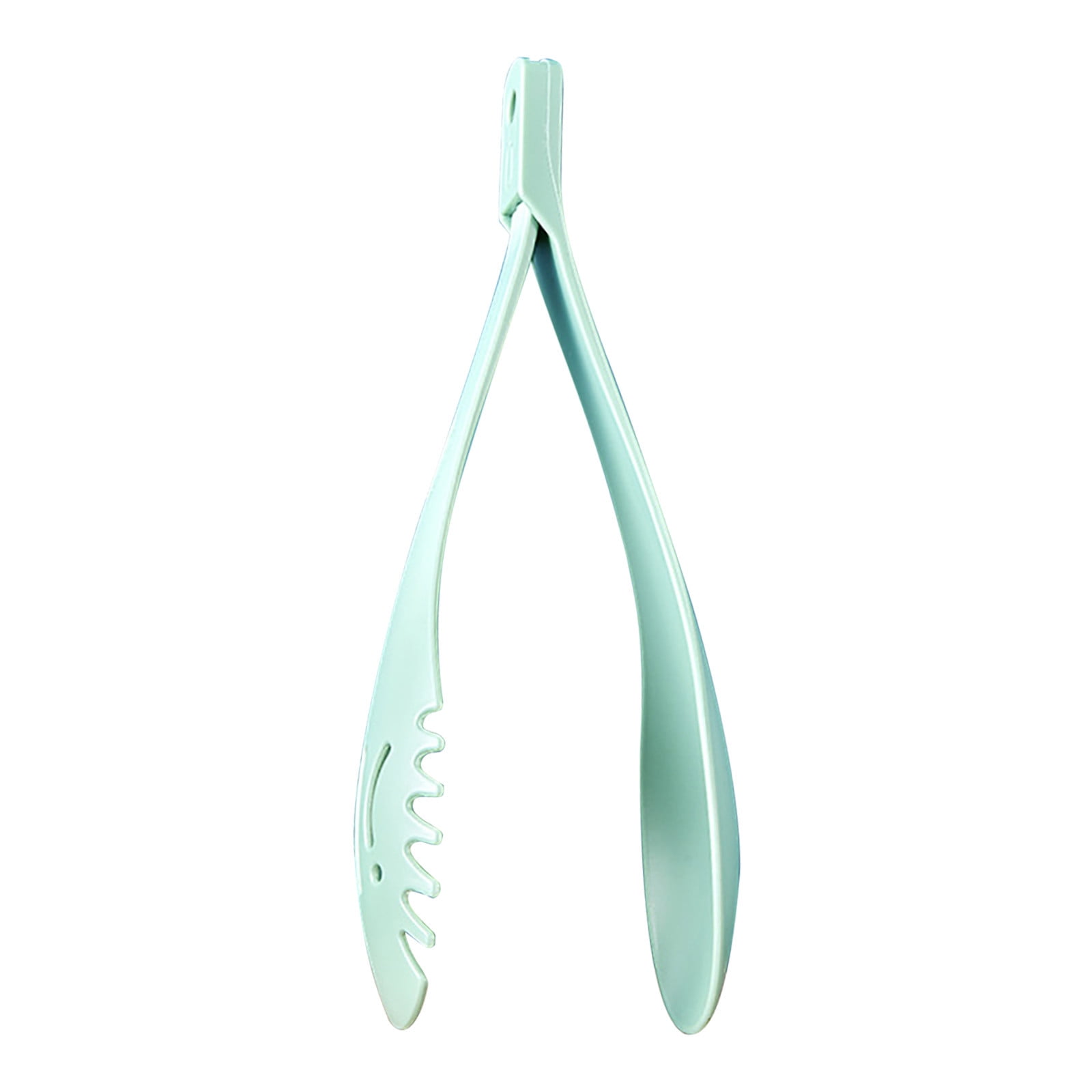 Fasiaou Plastic Salad Scissor Tongs 10.4 Inches Plastic Tongs for ...
