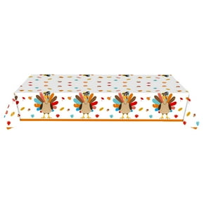 Plastic Tablecloths Thanksgiving