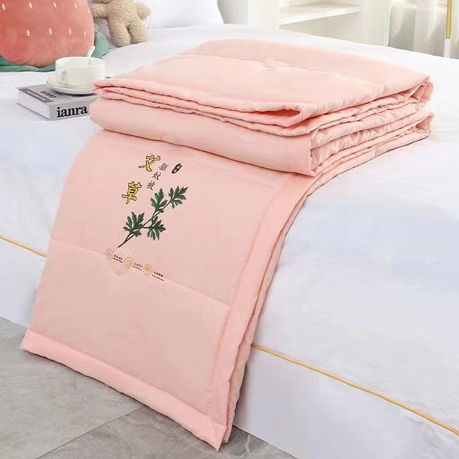 Fasiaou Wormwood Fiber Mosquito Repellent Quilt Core Summer Cool Quilt ...