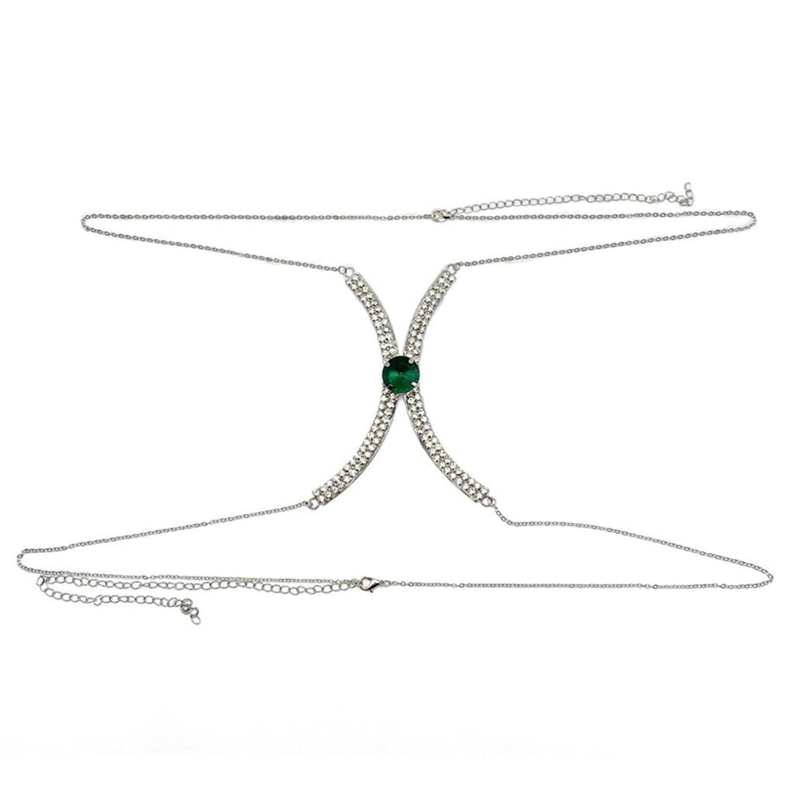 Fasijew Bralette Chain Body Chain Adjustable Luxury Dainty Golden Bra ...