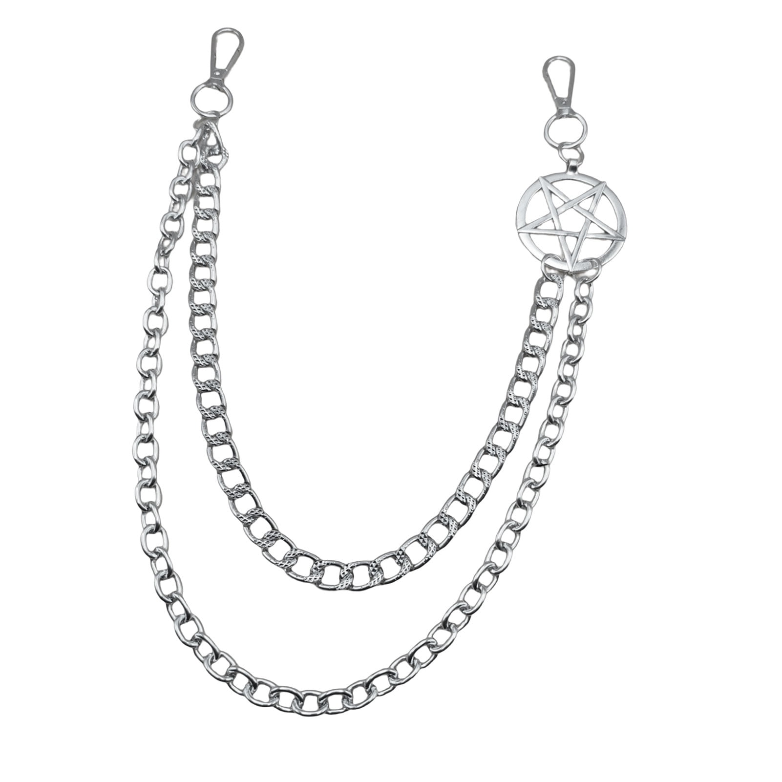 Fasijew Star Pattern Waist Chain Hollow Star Waist Chain Geometric Hip ...