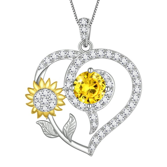 Birthstone Cross Stethoscope Necklace 925 Sterling Silver Nursing ...