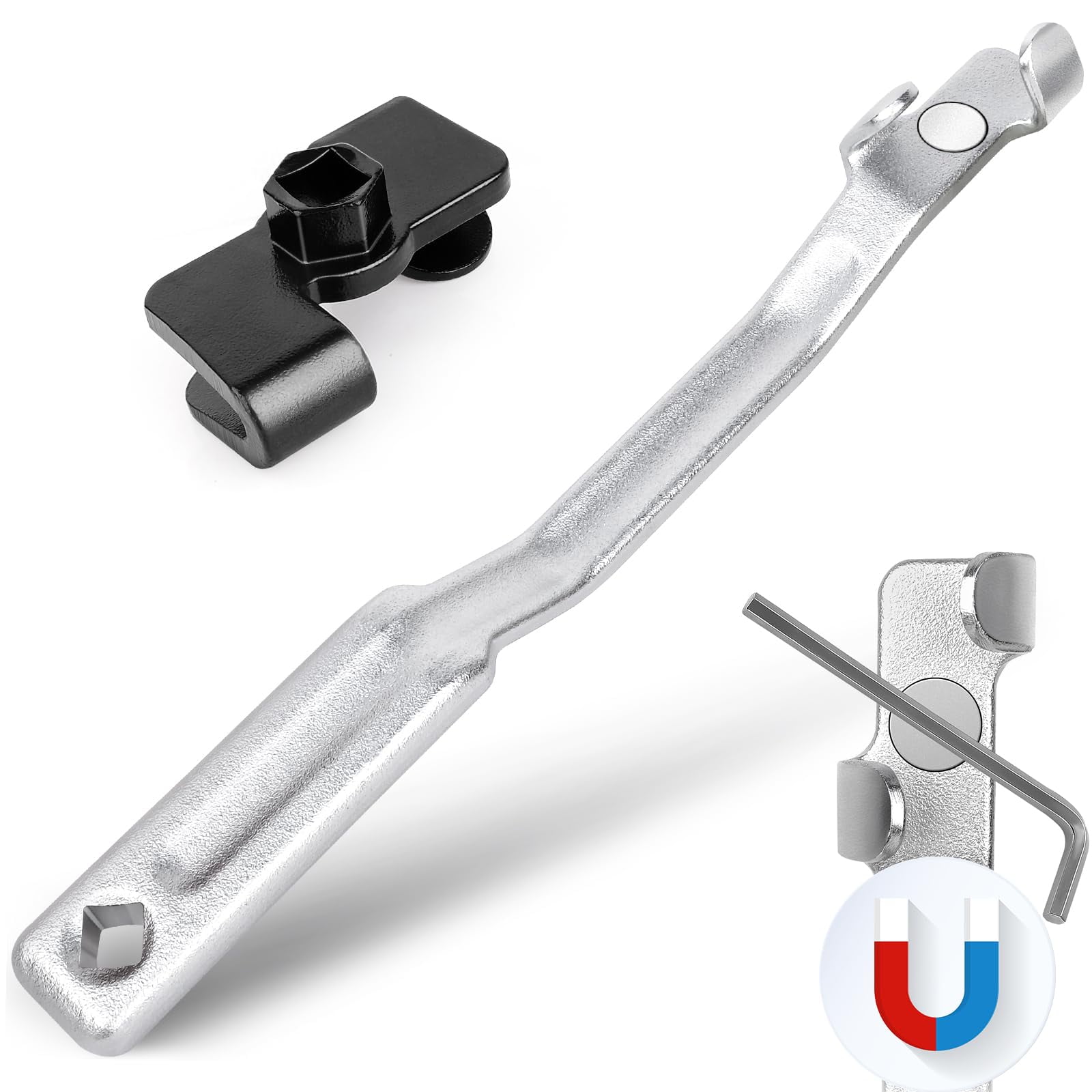 Fasouna UPGRADED Wrench Extender Tool Bar with Magnet - Universal ...