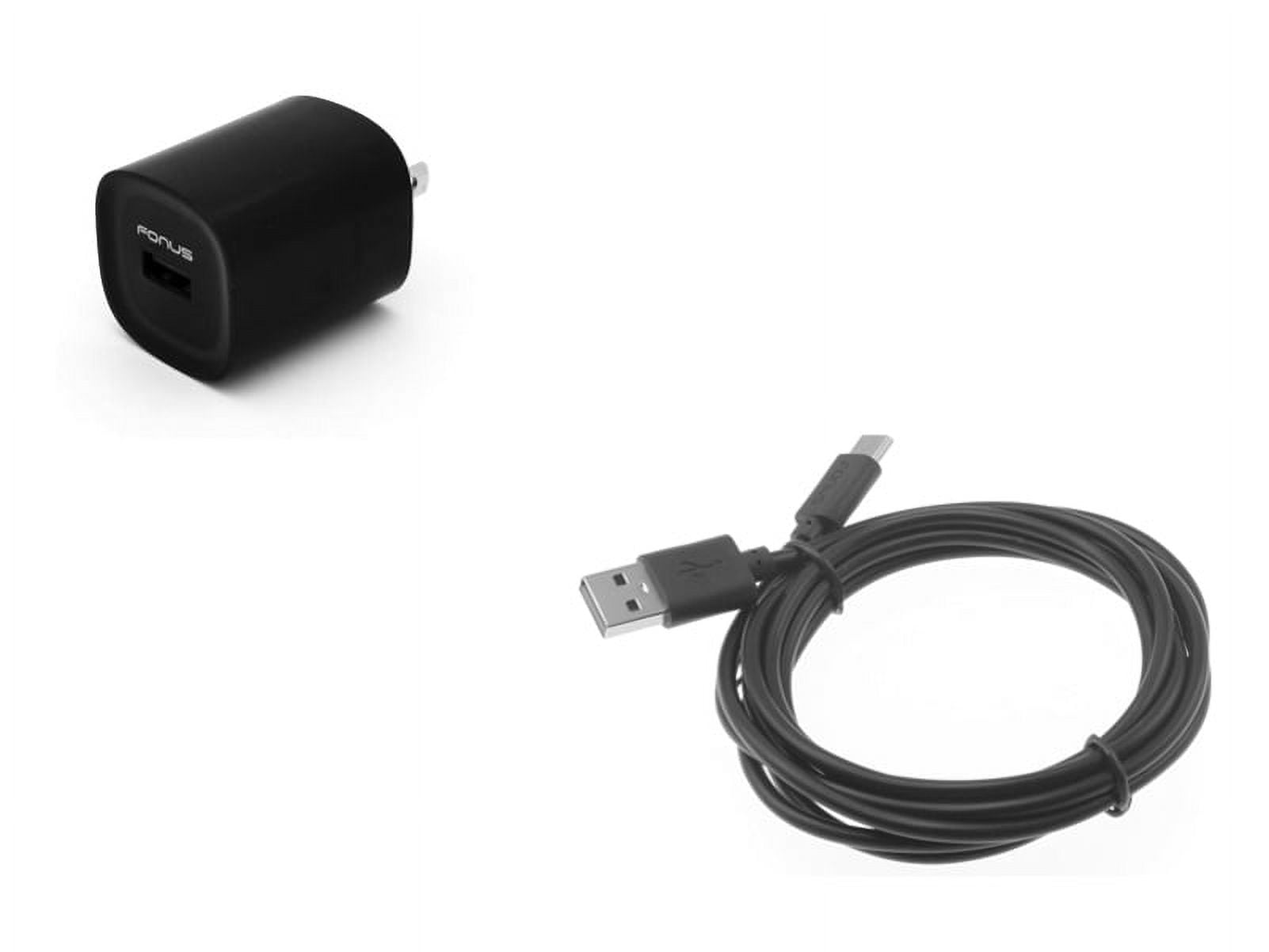 Fast 18W Home Charger for TCL 30 XE 5G, 20 XE, V 5G, 4X 5G - USB Cable ...