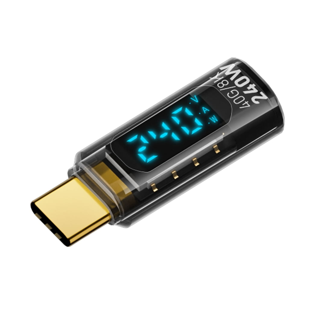 Fast 240W Type C Connectors Highly Power USB C Adapter With LED ...