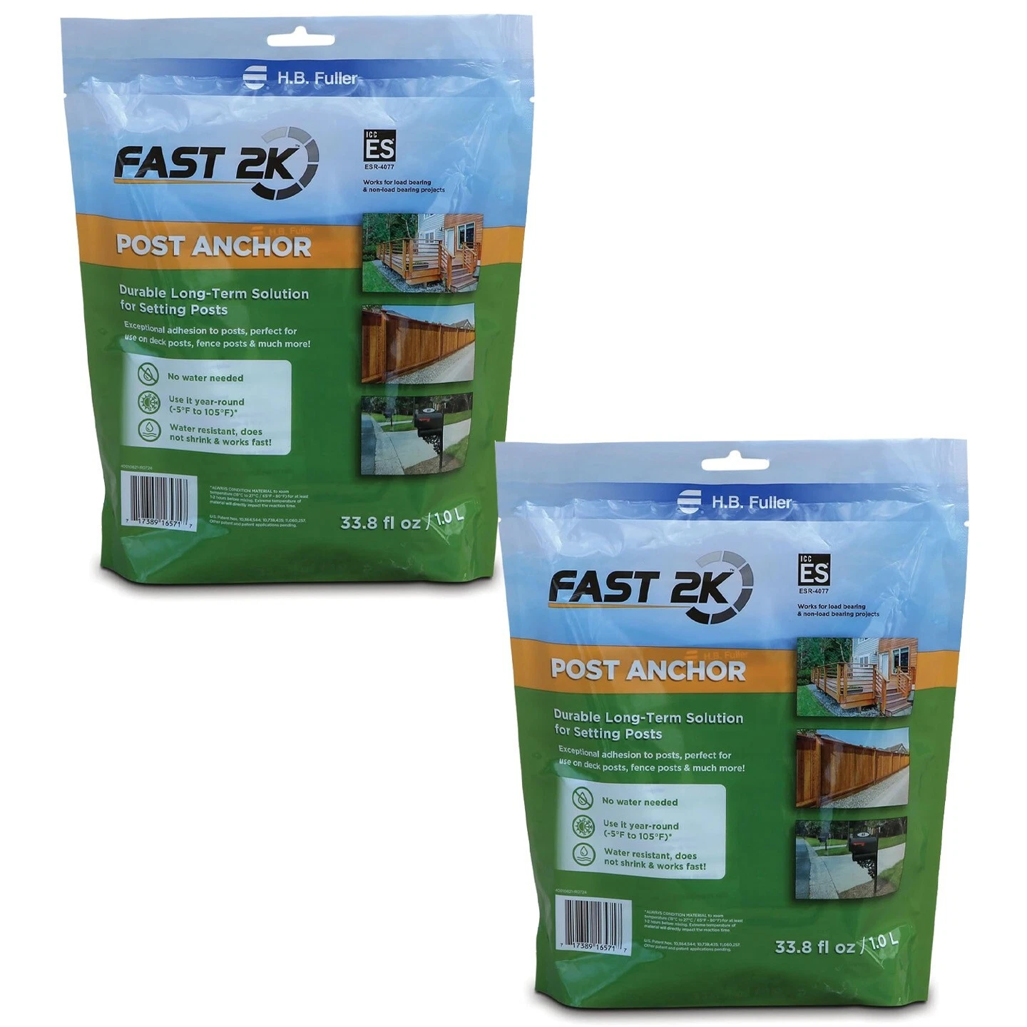 Fast 2K Post Anchor Mix | Expanding Foam Concrete Alternative for Deck ...