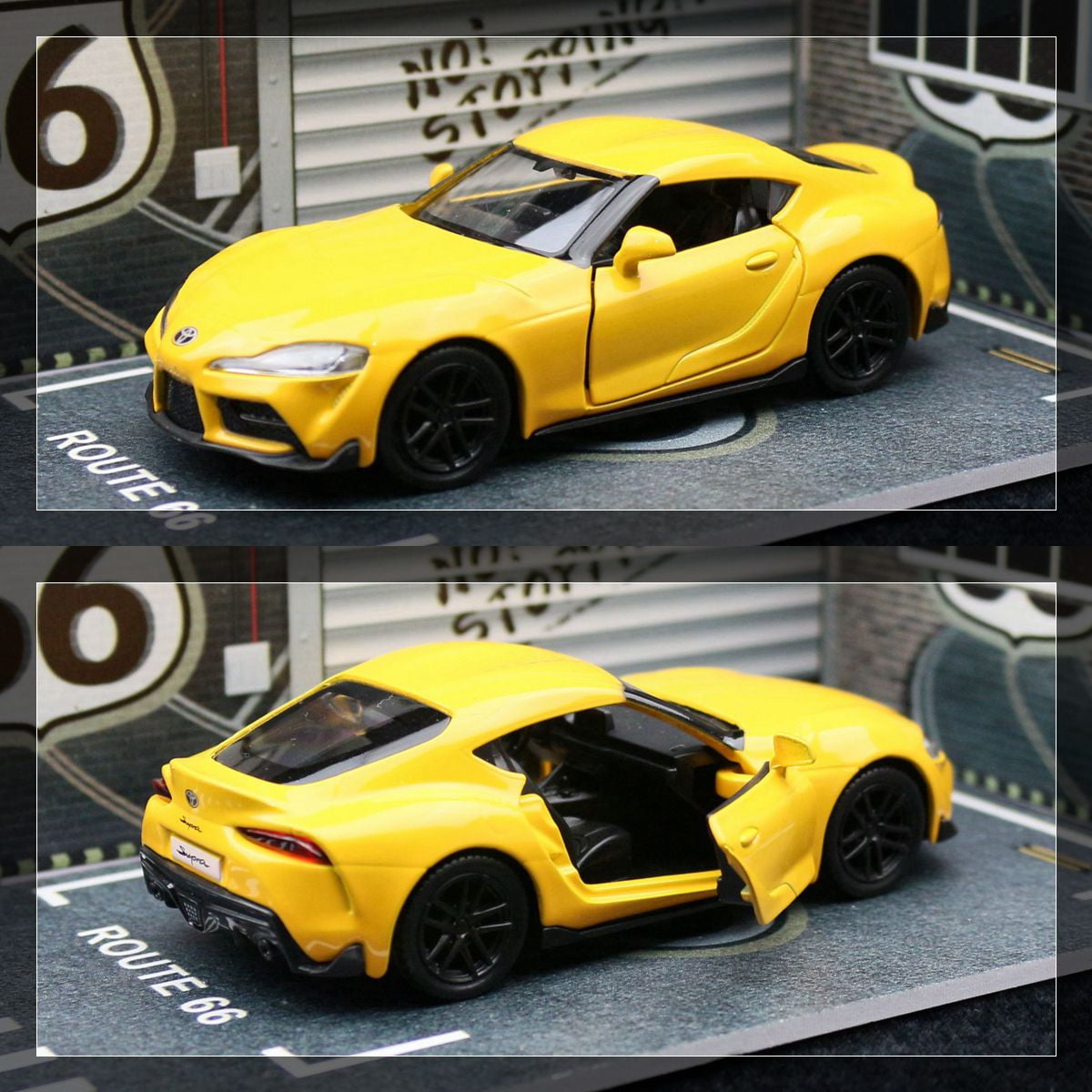 Fast 9 1/36 Toyota GR Supra Racing Car Toy For Children Welly RMZ City ...