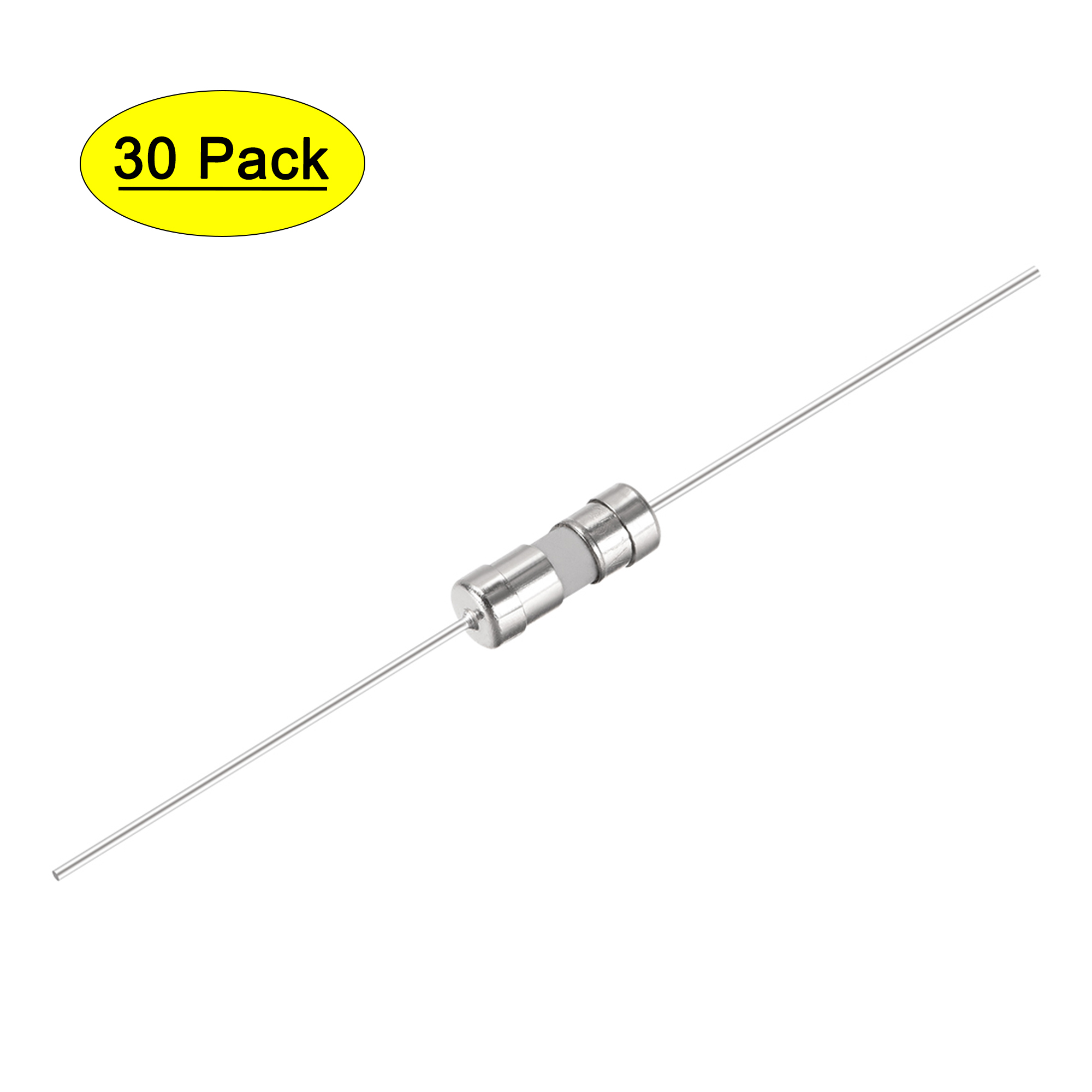 Fast Acting Blow Fuse Axial Lead Ceramic Fuse 3.6mm x 10mm 250V F1A ...