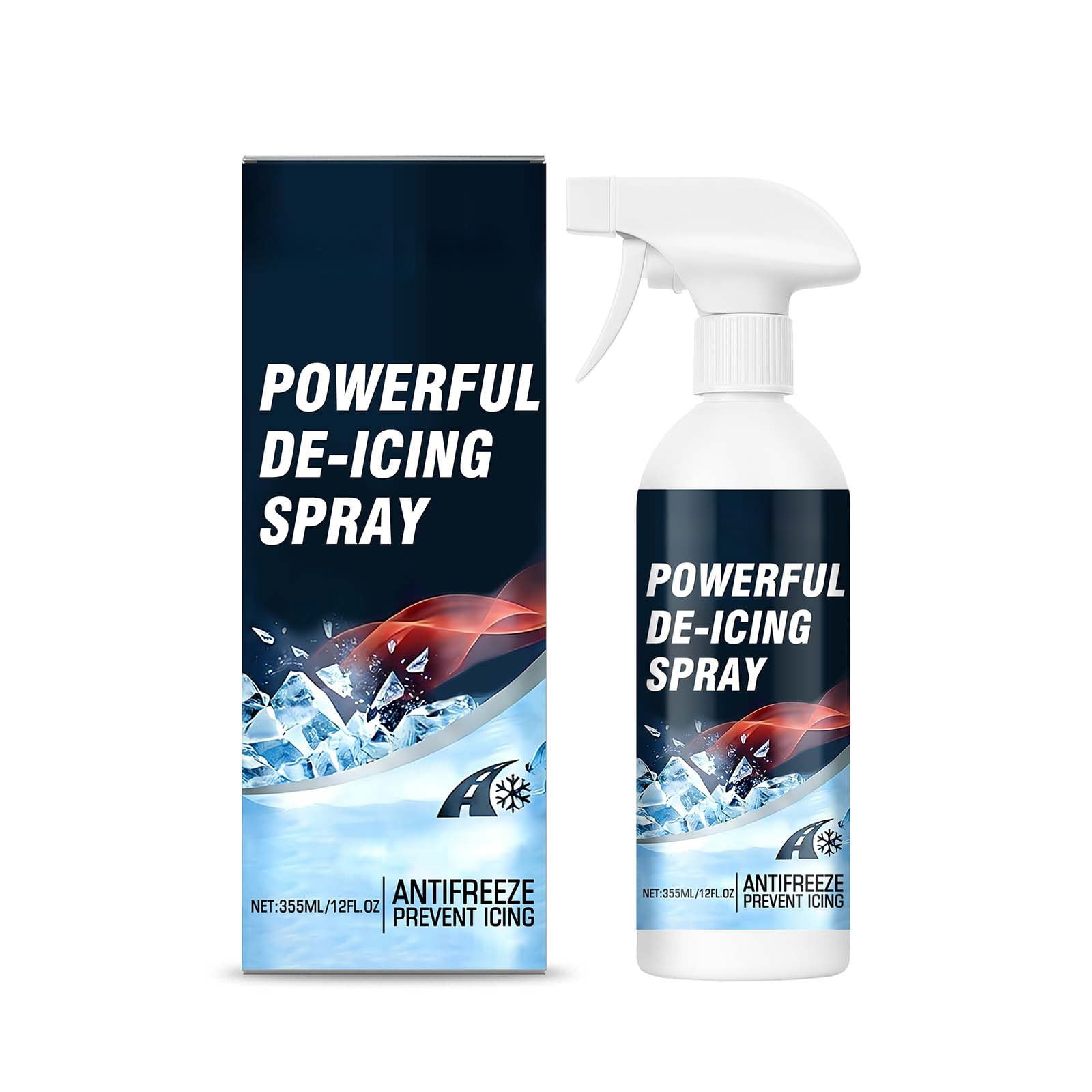 Fast Acting Windshield Deicer Spray For Quick Ice Melter And Remover ...