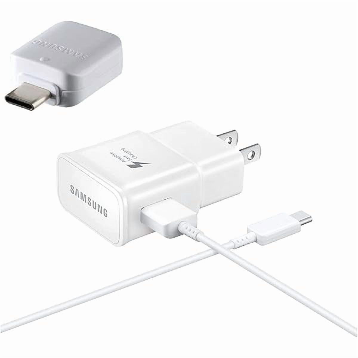Fast Adaptive Wall Adapter Charger for Galaxy S10 Lite S9 Plus Note 9 ...