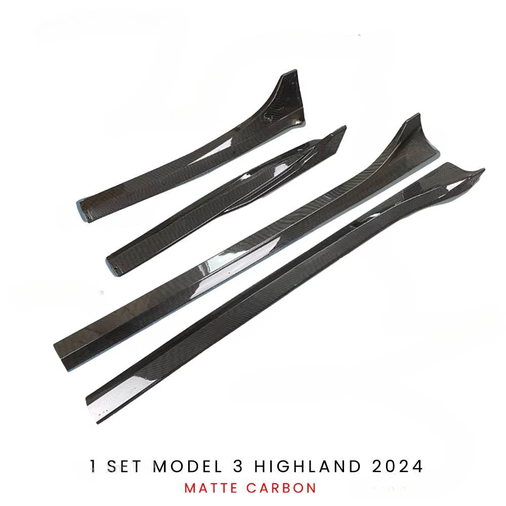 Fast Aero Side Skirt For Tesla Model 3 Y 2017-2024 Body Kits Model 3 ...