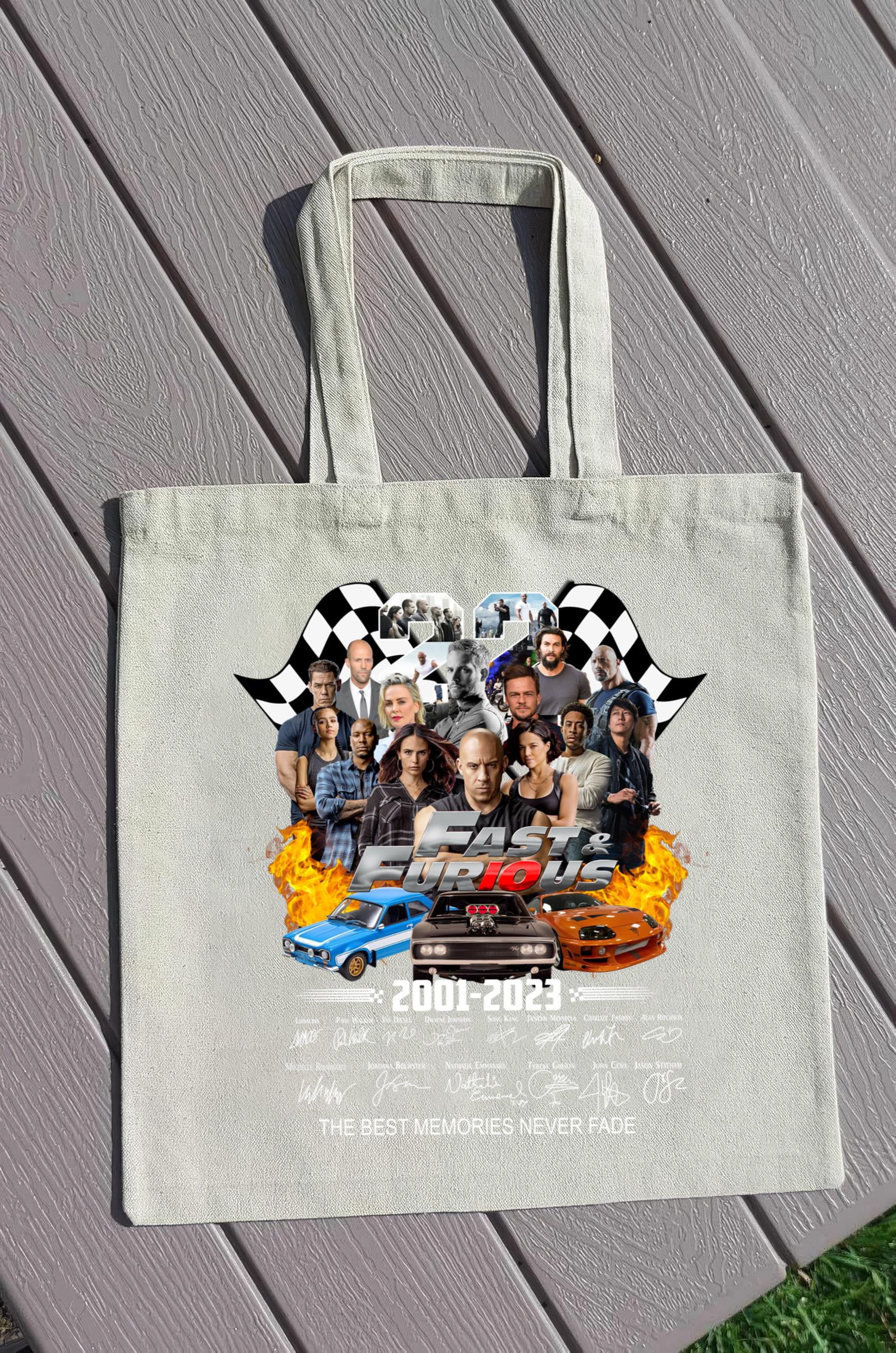 Fast And Furious Bag, 22 Years Of The Fast And Furious Bag, Fast X 2023 ...