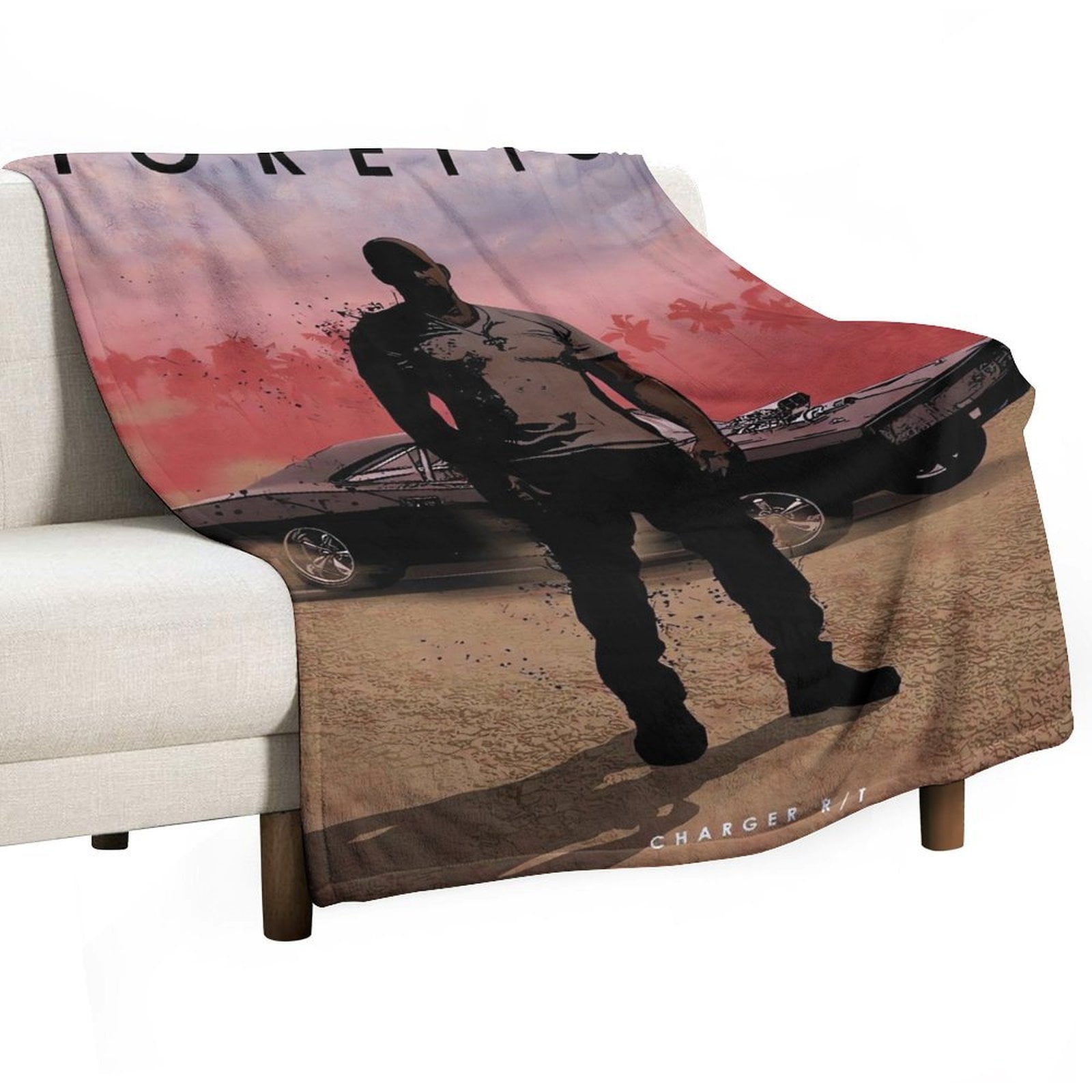 Fast And Furious Dominic Toretto Movie Flannel Blanket 40x50in ...