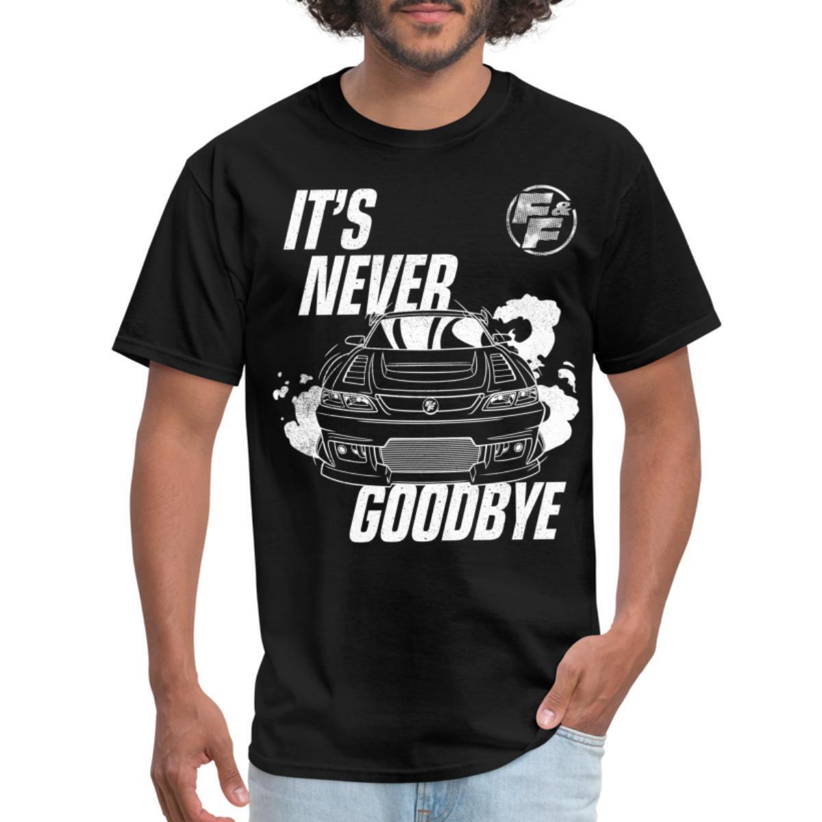 Fast And Furious It's Never Goodbye Sports Car Men's T-Shirt - Walmart.com