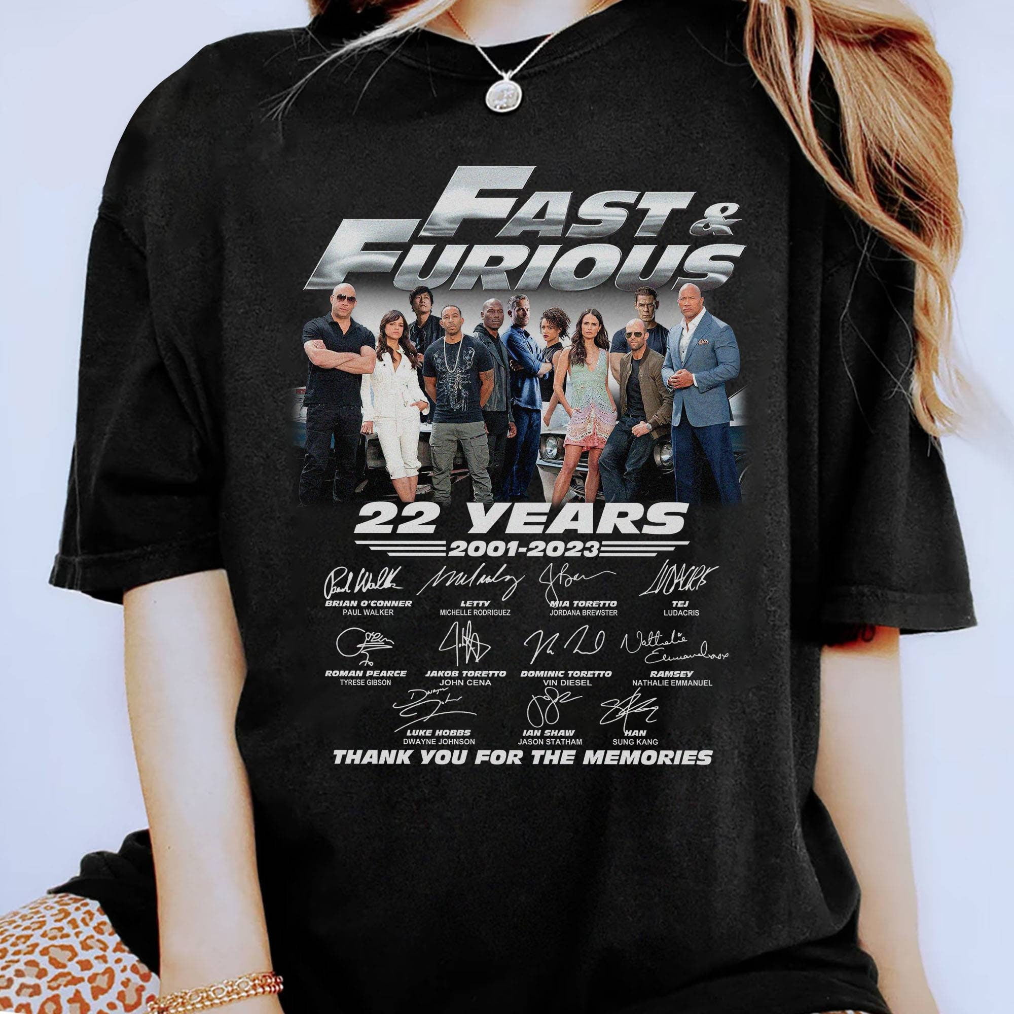 Fast And Furious Shirt Fast X Movie Shirt Fast And Furious Anniversary ...