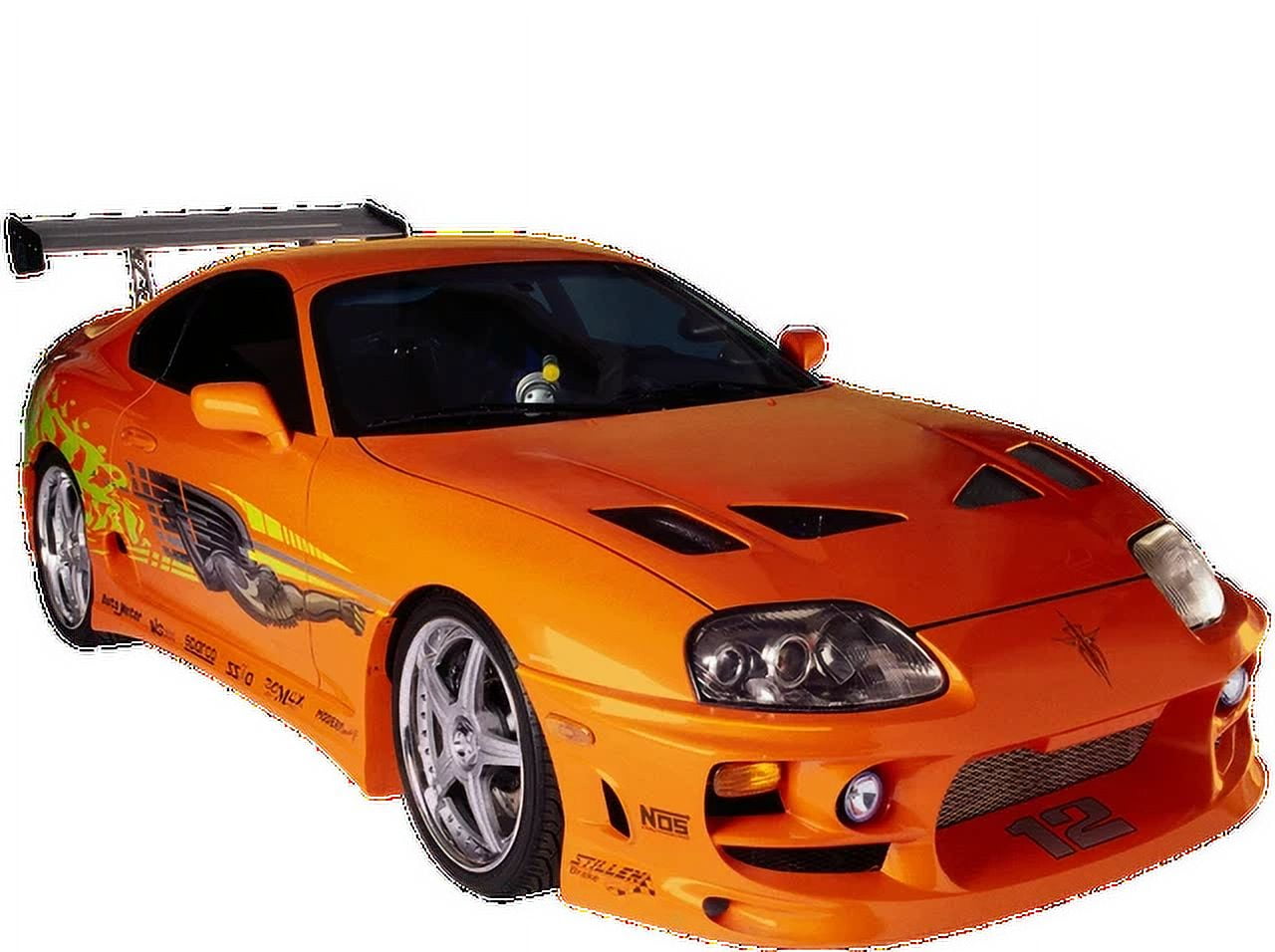 Fast And Furious Sicker Brians Car Phone Decal Water Bottle Stickers ...