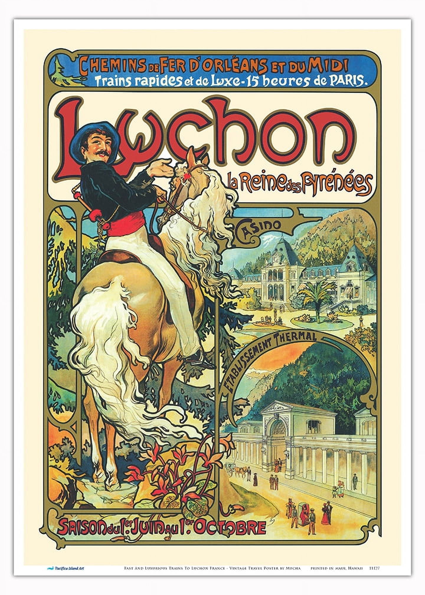 Fast And Luxurious Trains To Luchon France - Vintage Railroad Travel ...