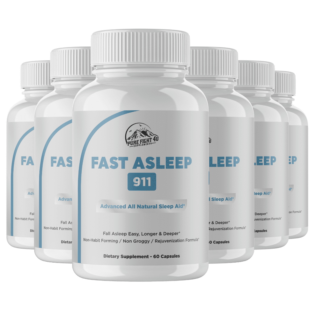 Fast Asleep 911 - Advanced All Natural Sleep Aid - 6 Bottles 360 ...