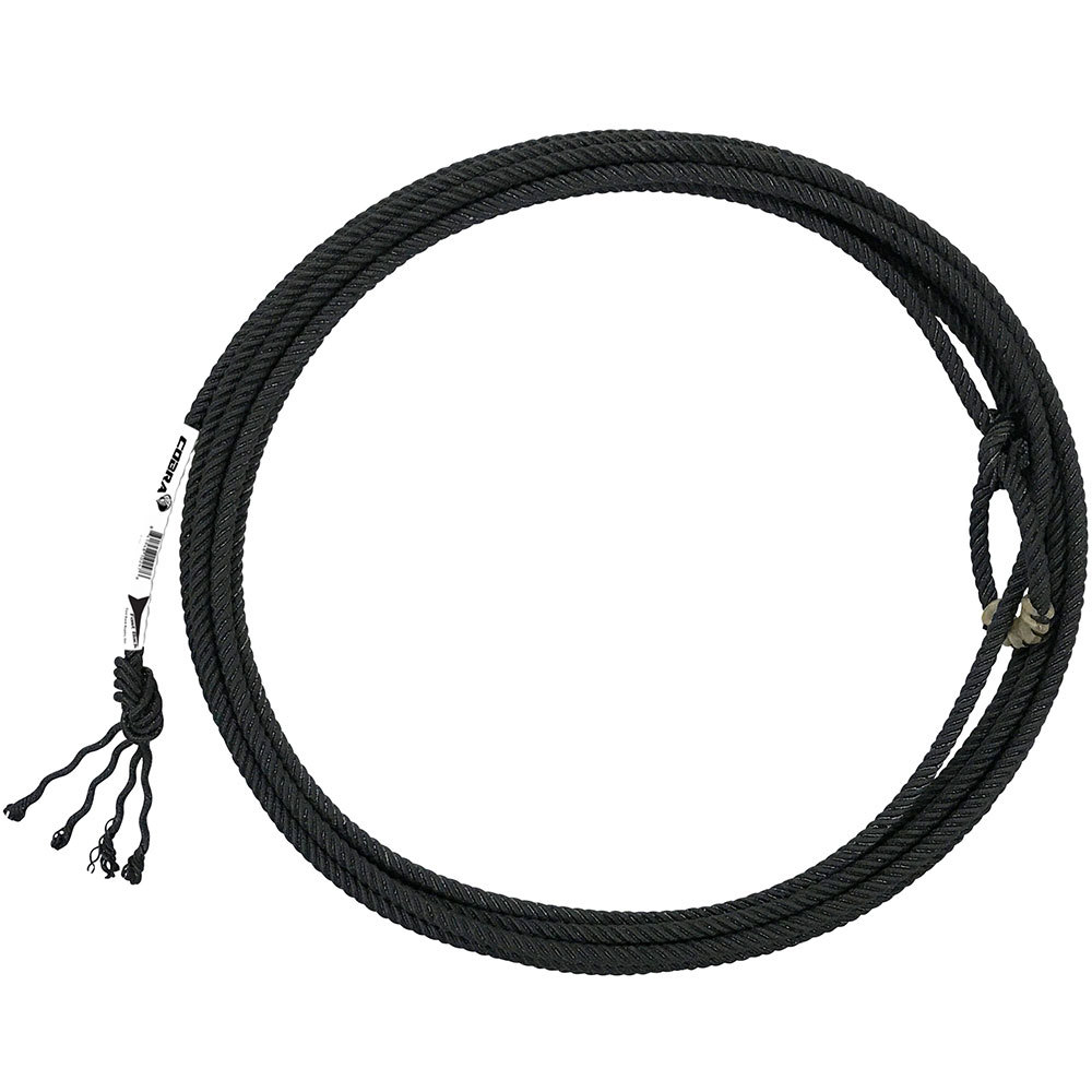 Fast Back Rope Mfg Co. Cobra 4-strand Head Rope Black XXS - Walmart.com
