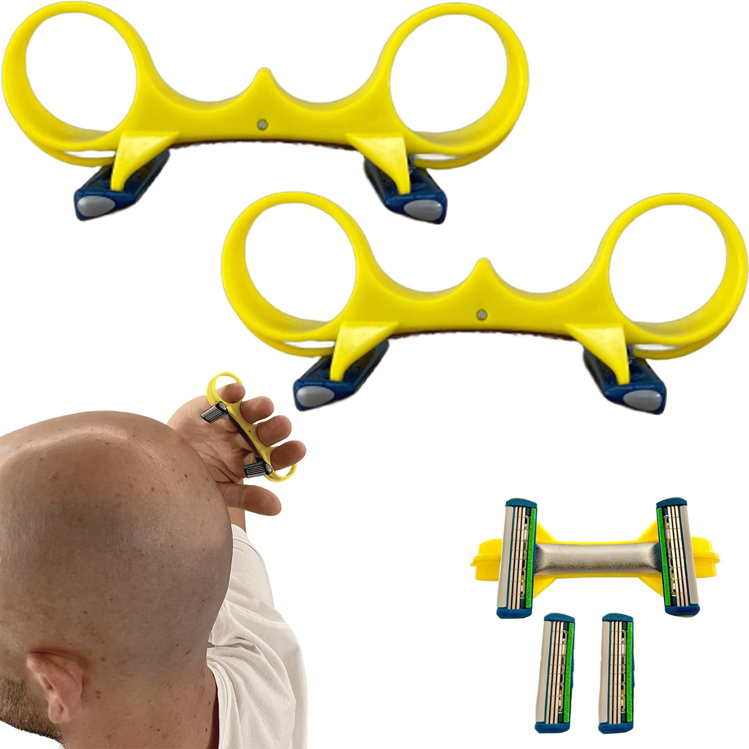 Fast Bald Hair Clipper, Head Shavers for Bald Men, Self-Haircut Trimmer ...