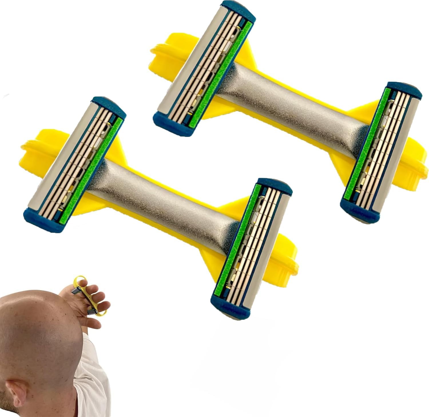 Fast Bald Hair Clipper for Men – Manual Head Shaver & Self-Haircut ...