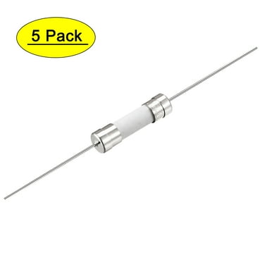Uxcell 250V 1.5A Fuse Axial Leaded for Telecom Communication Metal ...
